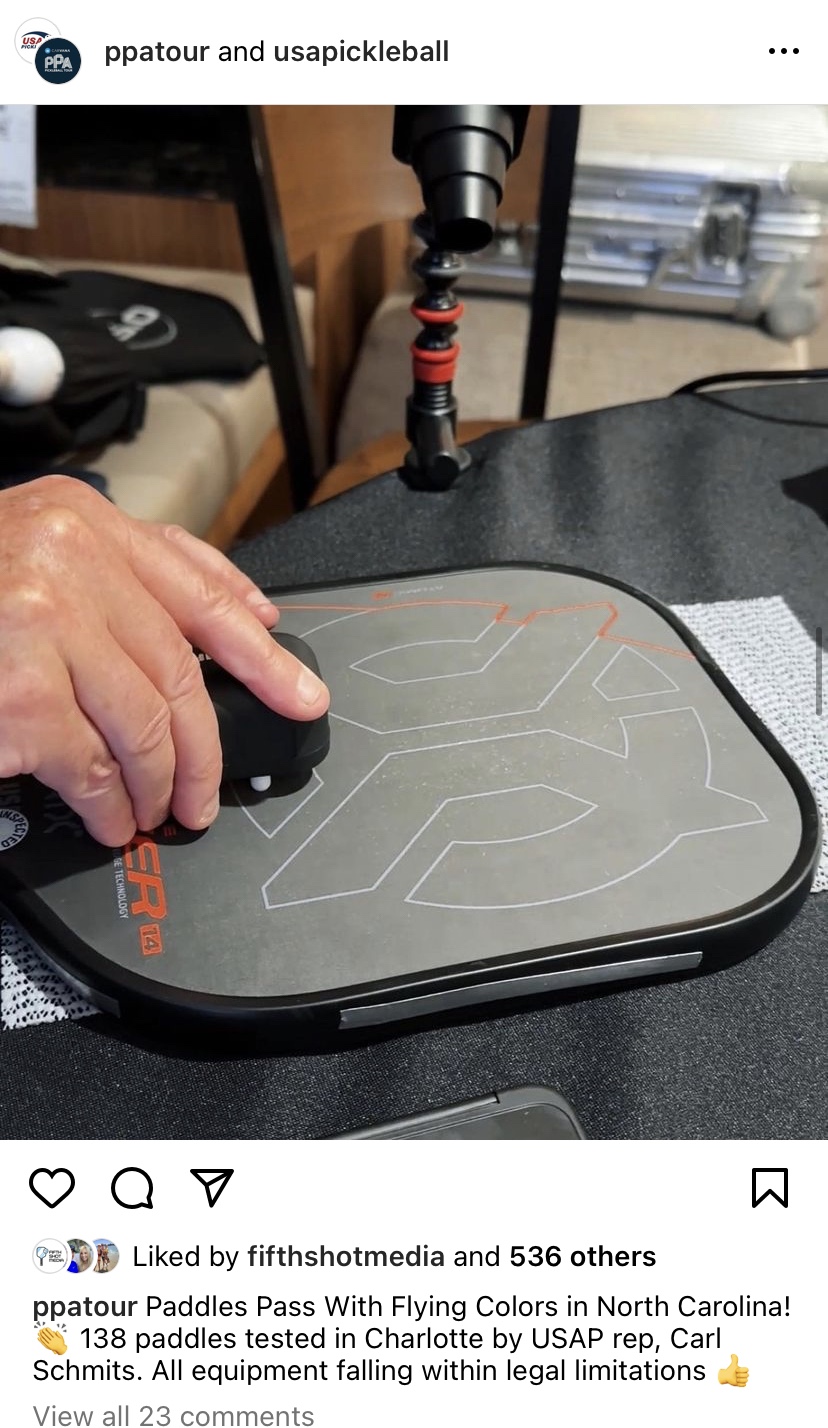 Paddle Testing Questions Remain Following PPA Tour’s Baffling ...