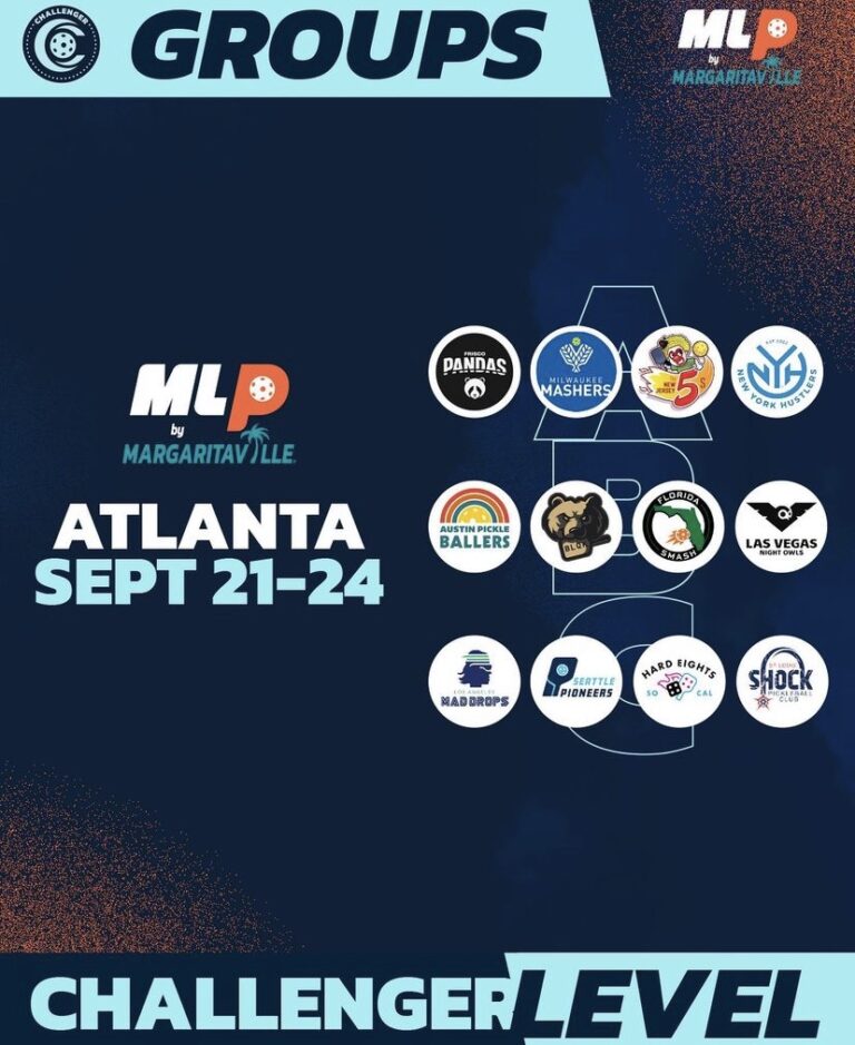 MLP Atlanta Challenger Division Preview – NML Pickleball